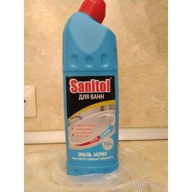 Средство Sanitol д/чистки акриловых, эмалированных ванн 750 мл. в ...